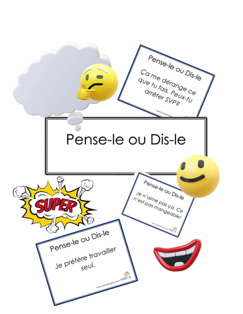 Pense-le ou Dis-le - Hapax